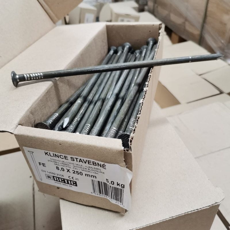 Cuie 250 x 8,00 5 Kg - RETIC GARDURI SRL